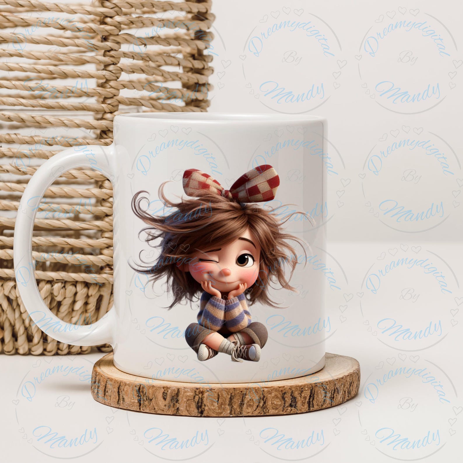 20 Whimsical Girl Clipart | Cute Whimsical Girl | Funny Expressions ...
