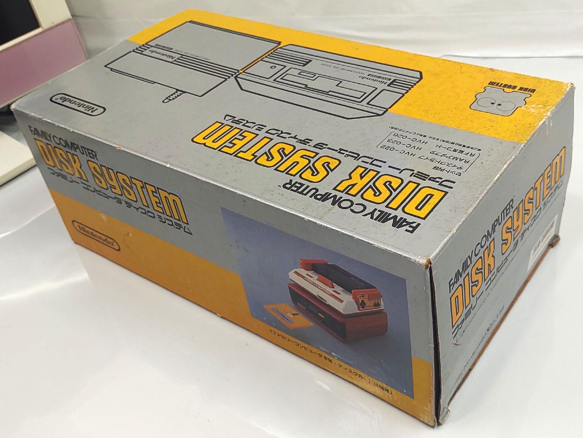 Nintendo Disk System - Rare First Model Released (new Belt & Working ...