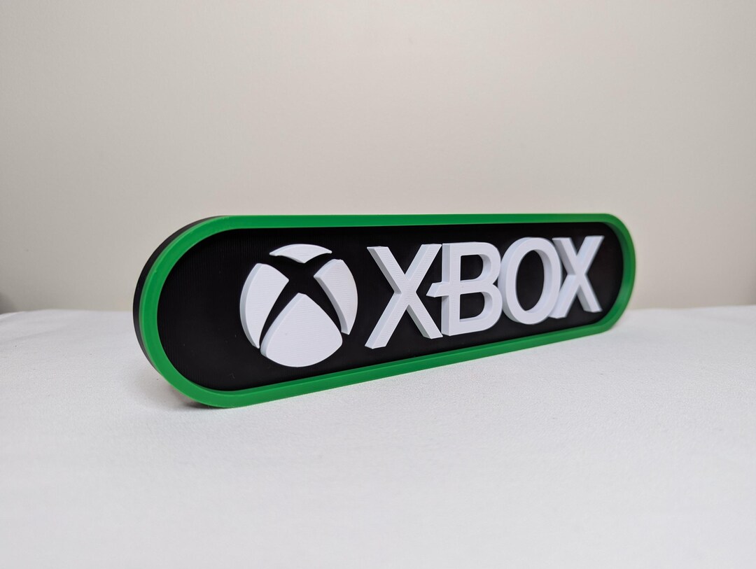 Xbox Logo 2 Sign Display Plaque - Etsy