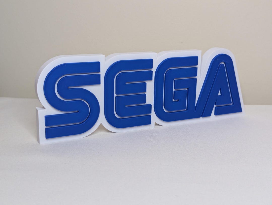 Sega Logo Sign Display Plaque - Etsy