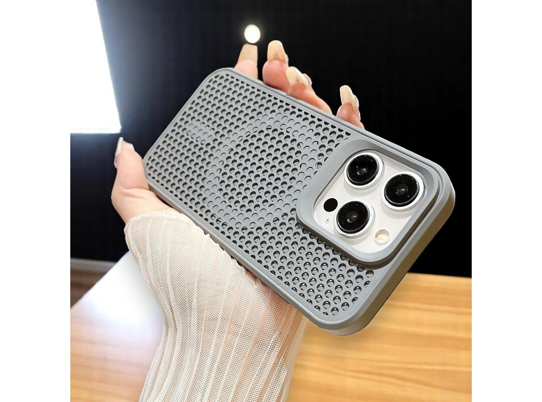Magsafe Wireless Charging Phone Case, Breathable Mesh Design Cover With ...