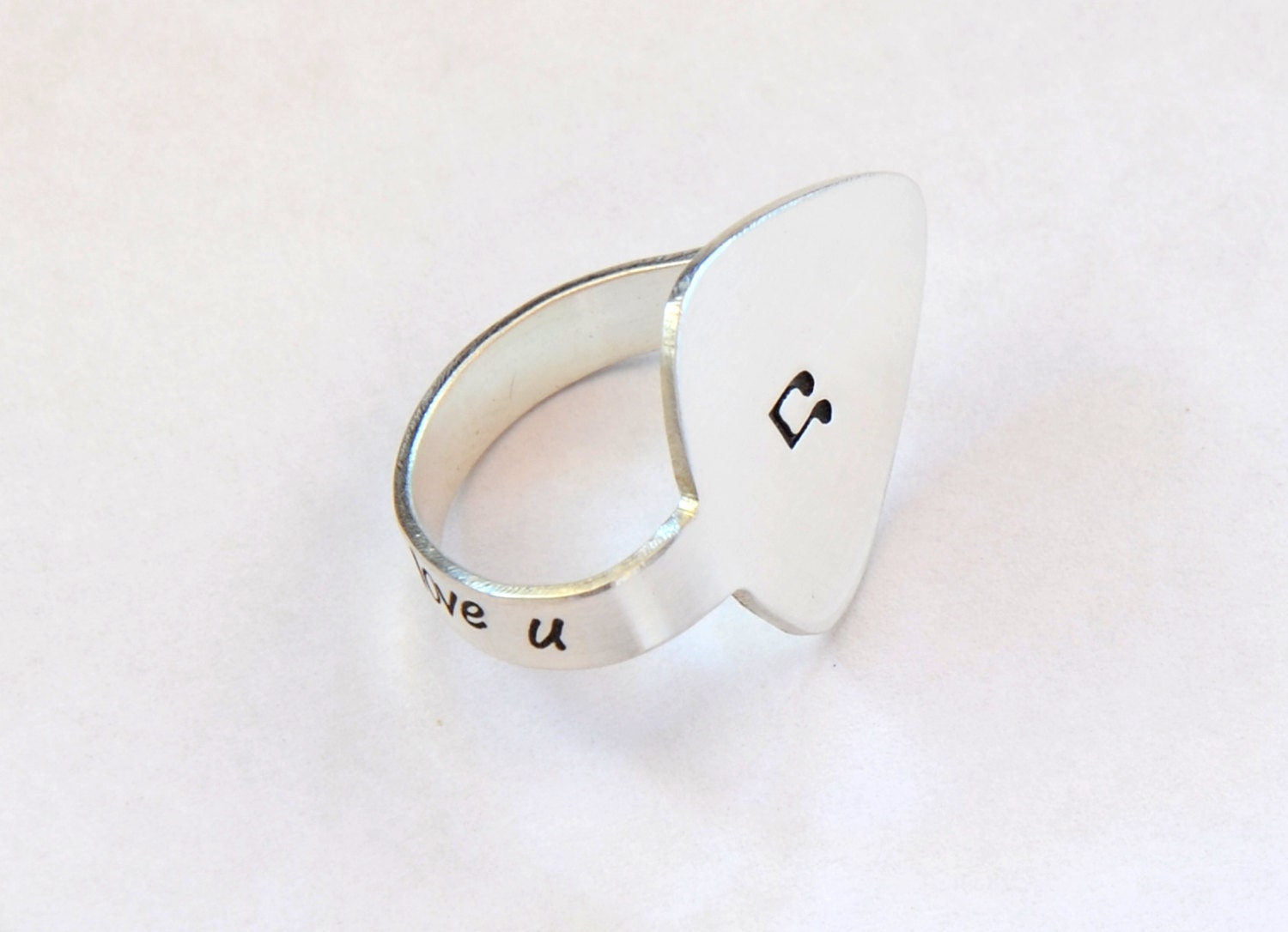 Silver Thumb Pick Custom Finger and Thumb Guitar Pick TP204 | Etsy