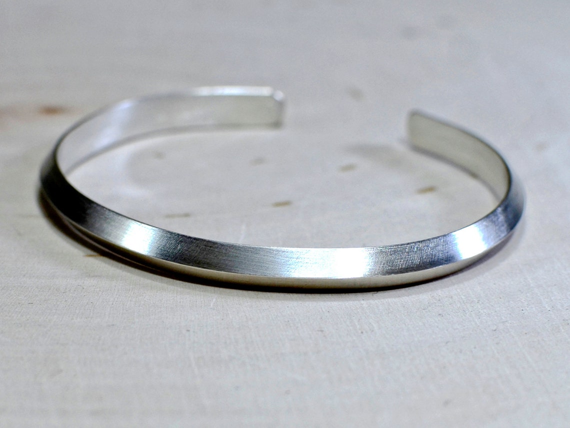 Sterling Silver Cuff Bracelet With an Ultra Modern Design - Solid 925 ...