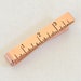 Ruler Tie Clip – Copper Measuring Stick Tie Bar - Etsy