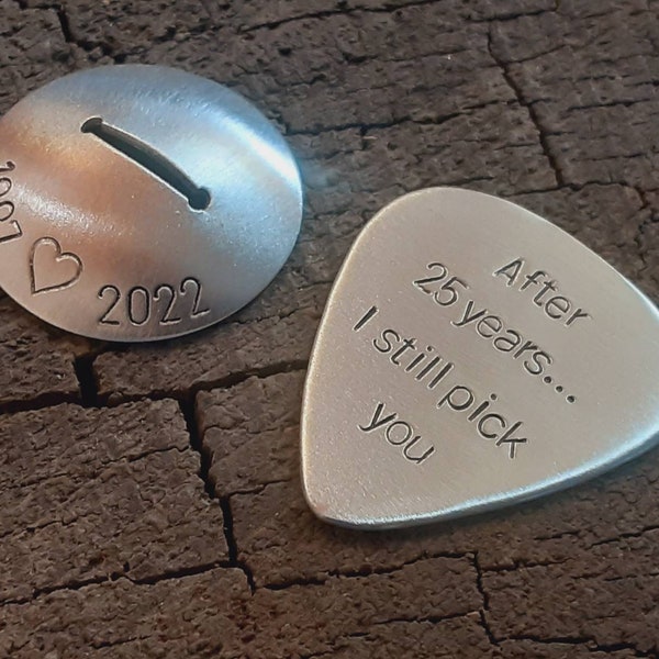 Silver Guitar Picks - Etsy
