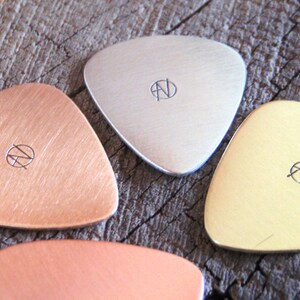 Mixed Bag of Different Metal Picks - PLAYABLE - Standard Pick Size ...