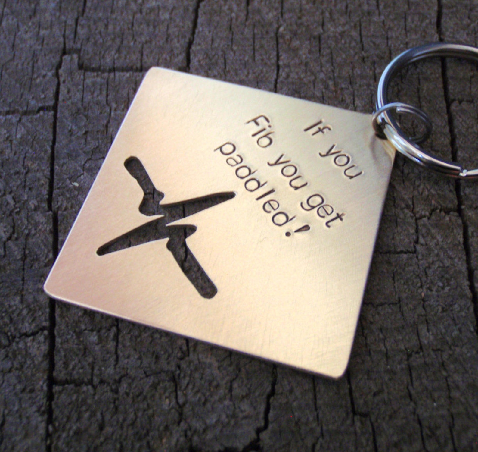 Bronze Keychain for Nurses a Fib Nurses Pun Funny Nurses - Etsy
