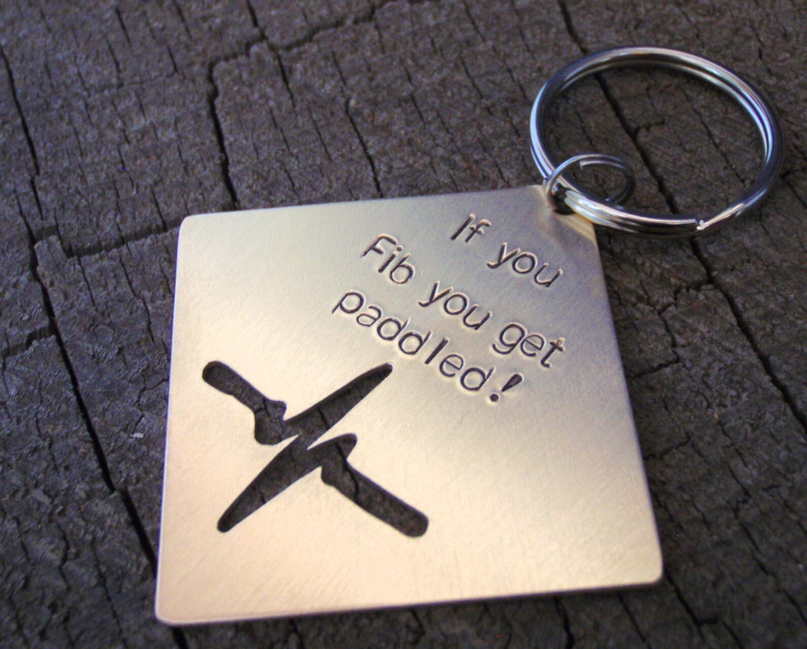 Bronze Keychain for Nurses a Fib Nurses Pun Funny Nurses - Etsy