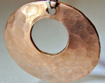 Handmade Copper Pendant | Etsy