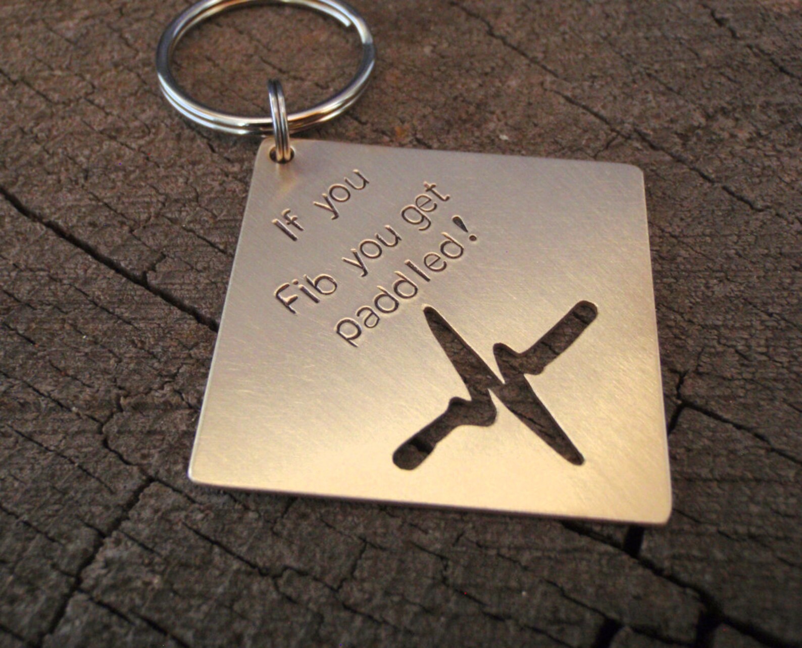 Bronze Keychain for Nurses a Fib Nurses Pun Funny Nurses - Etsy