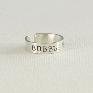 Silver Toe Ring With Bubble Butt - Funny Gift for Her - Etsy