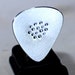 Aluminum Guitar Pick With Hammered Texture for Added Grip and Subtle ...