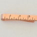 Ruler Tie Clip – Copper Measuring Stick Tie Bar - Etsy