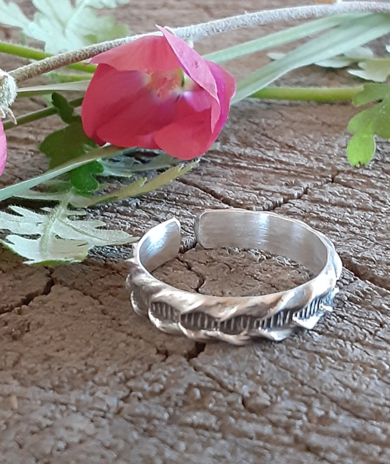 Sterling Silver Thumb Ring or Finger Ring Adjustable - Etsy