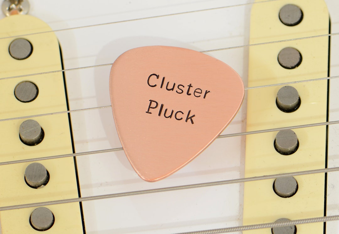Cluster Pluck Copper Guitar Pick for the Befuddled Guitarist - Etsy