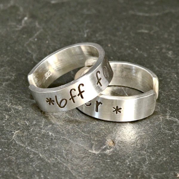 Spongebob Best Friends Forever Ring - Etsy