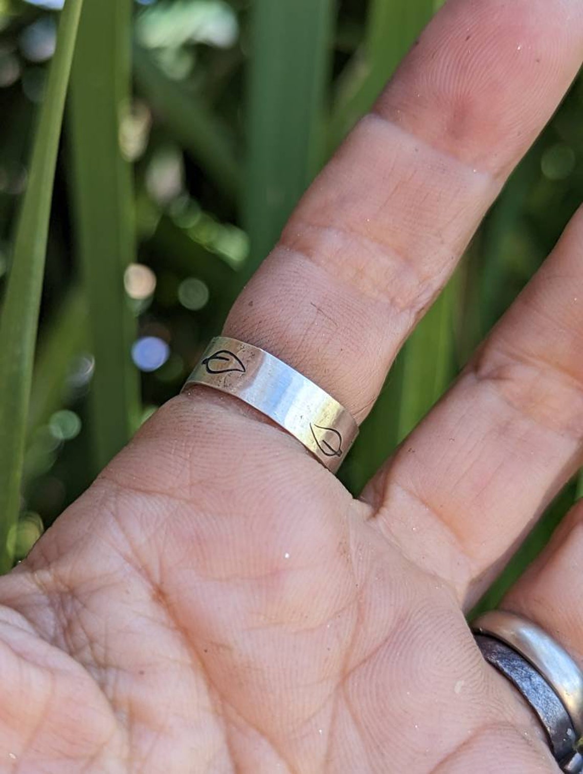 Sterling Silver Ring With Brass Sunflower - Statement Ring - Saddle ...