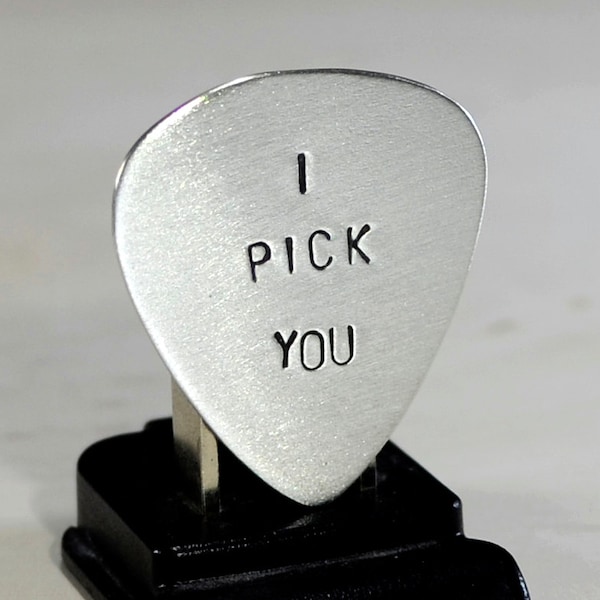 Guitar Pick I Pick You - Etsy