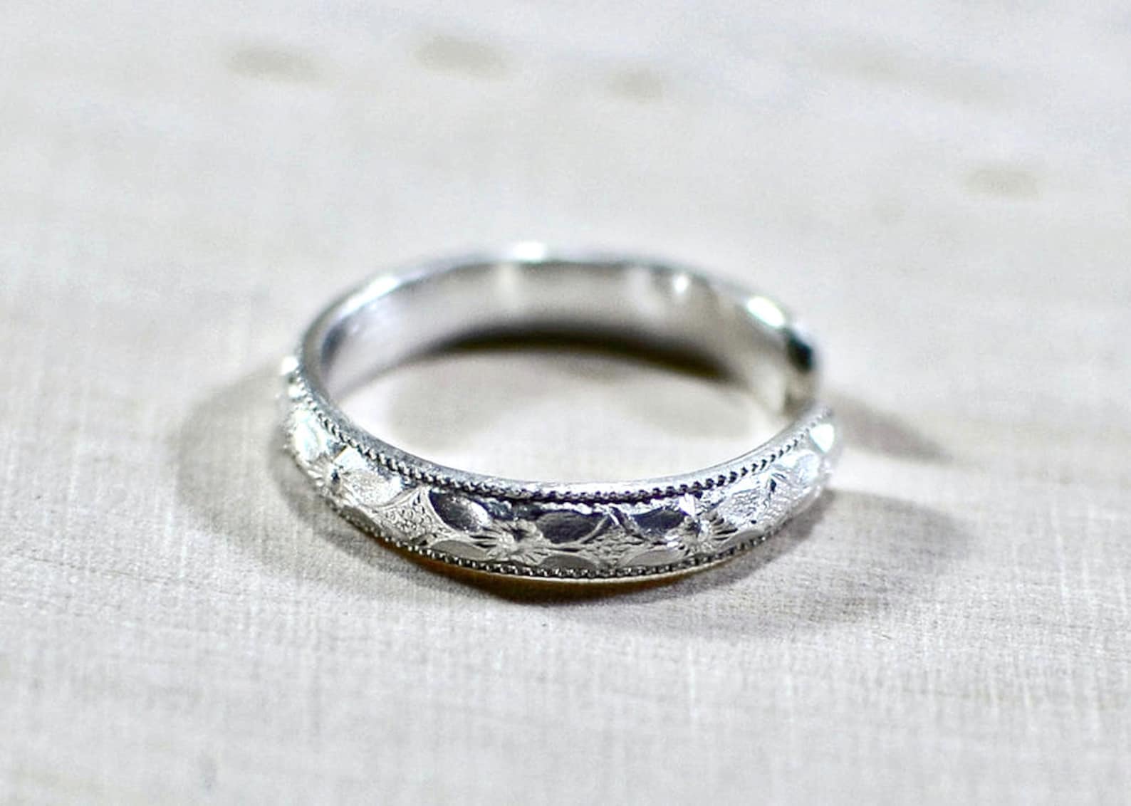 Silver Toe Ring With Decorative Southwestern Pattern in Solid - Etsy