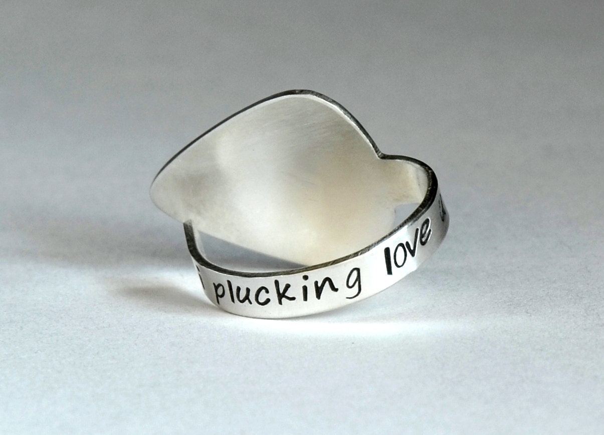 Silver Thumb Pick Custom Finger and Thumb Guitar Pick TP204 | Etsy