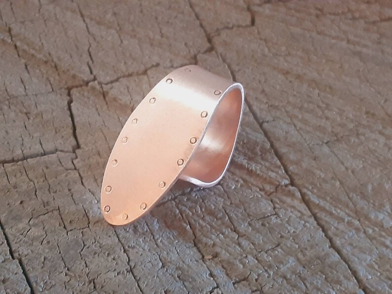 Copper Thumb Pick With Your Name - Custom Thumb Guitar Pick - Etsy