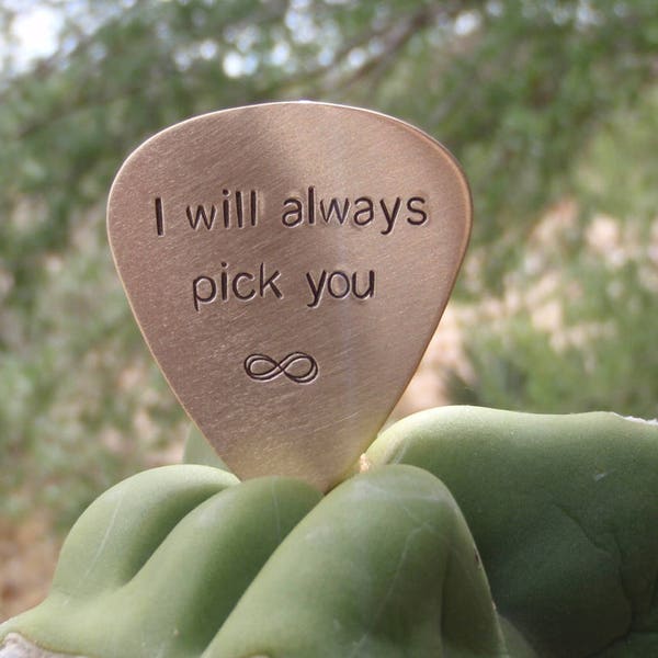 Guitar Pick I Pick You - Etsy
