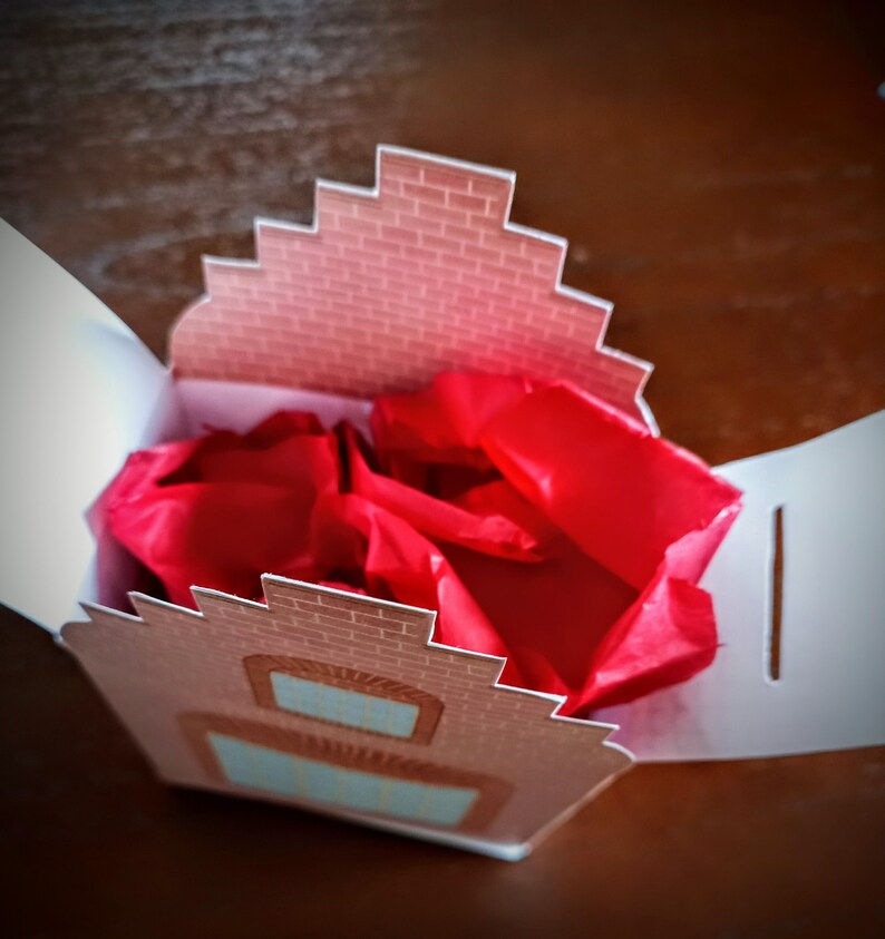 Printable Paper House, Gift Boxes, Download Printables,3d Paper House ...