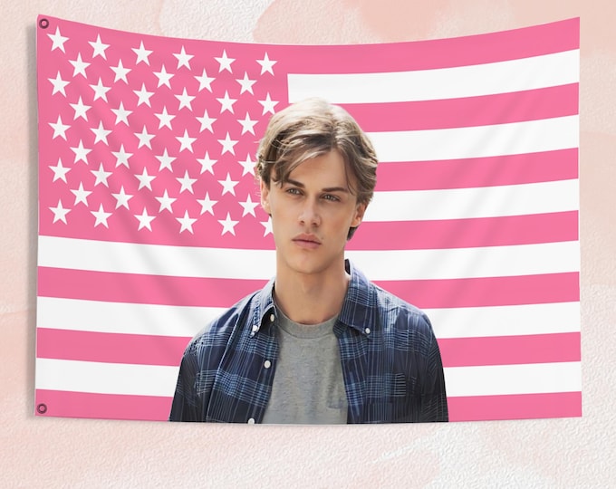 Conrad Fisher | Pink Flag | Conrad Photo | Pink USA America Flag | the ...