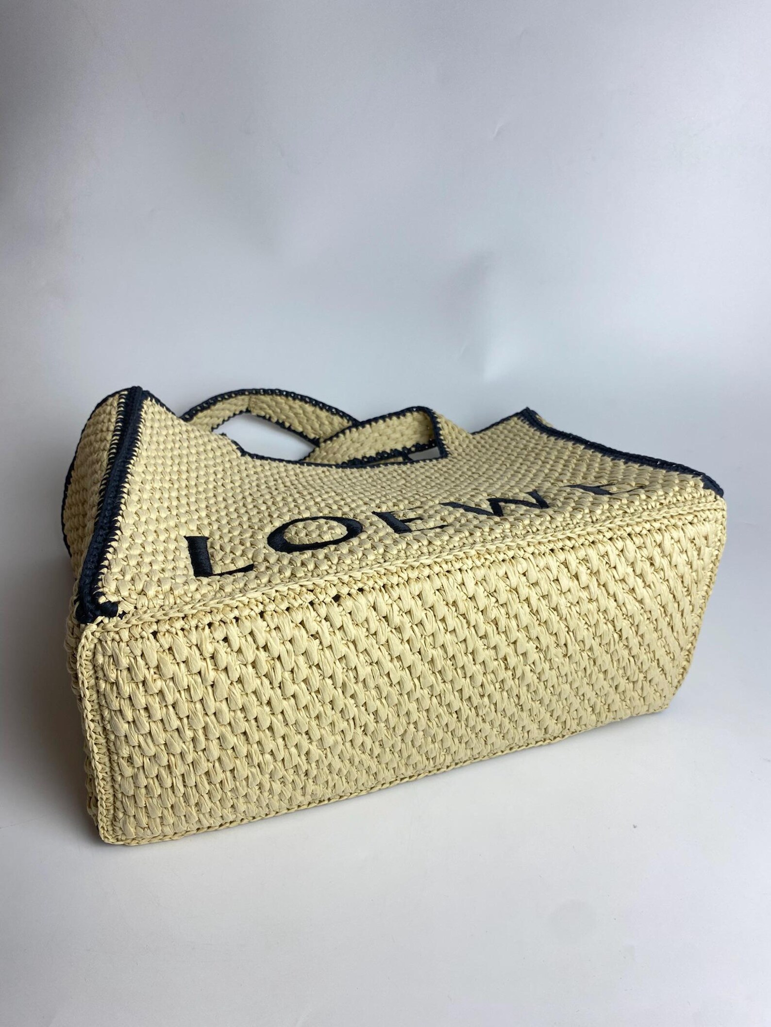 Handmade Crochet Raffia Box Bag – Summer Daily Purse With Structured ...
