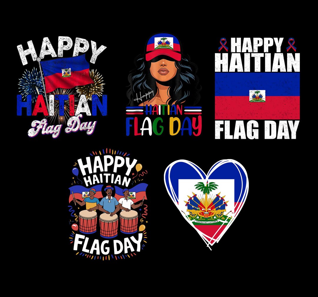 Haitian Republic Png Bunlde, Haitian Sublimation Design, Haitian ...