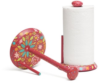 Paper Towel Holder Red - Etsy