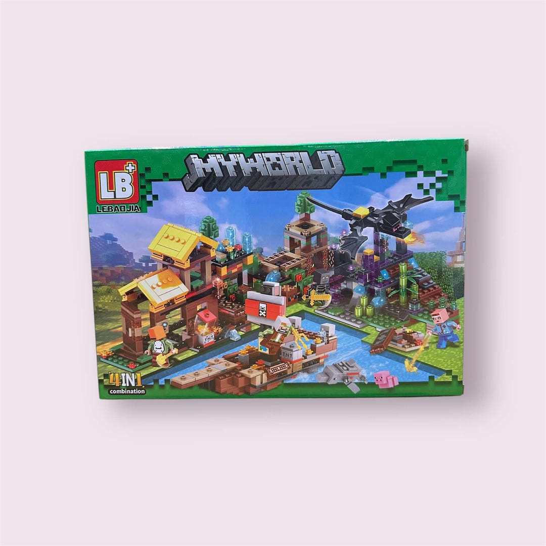 Myworld Minecraft Village Building Set – 871 PCS - Etsy