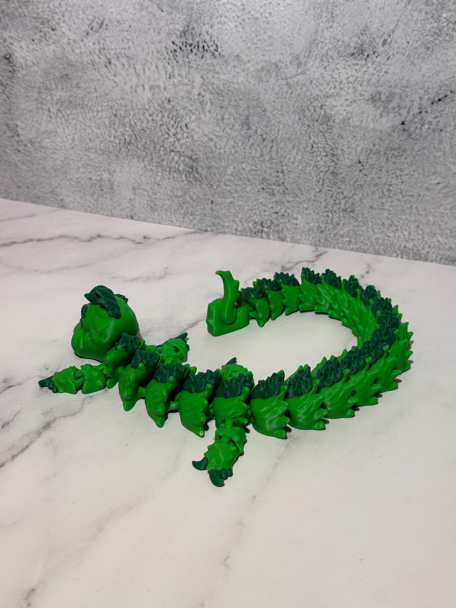 Flexi Grinch Dragon – Fan Art 3D Printed Figure - Etsy