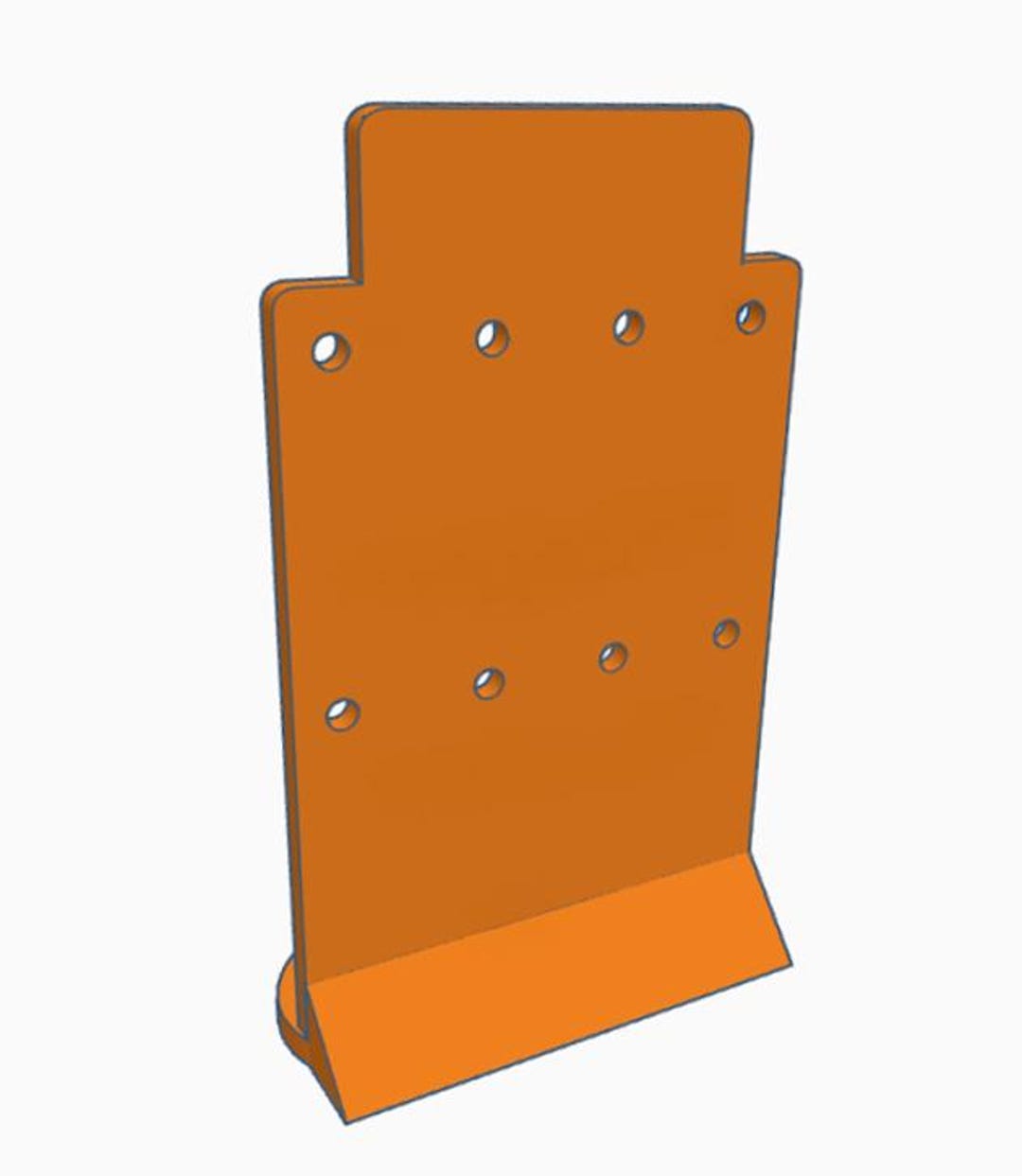 3D Printable Keychain Display Stand - STL File for Key Holder Organizer ...