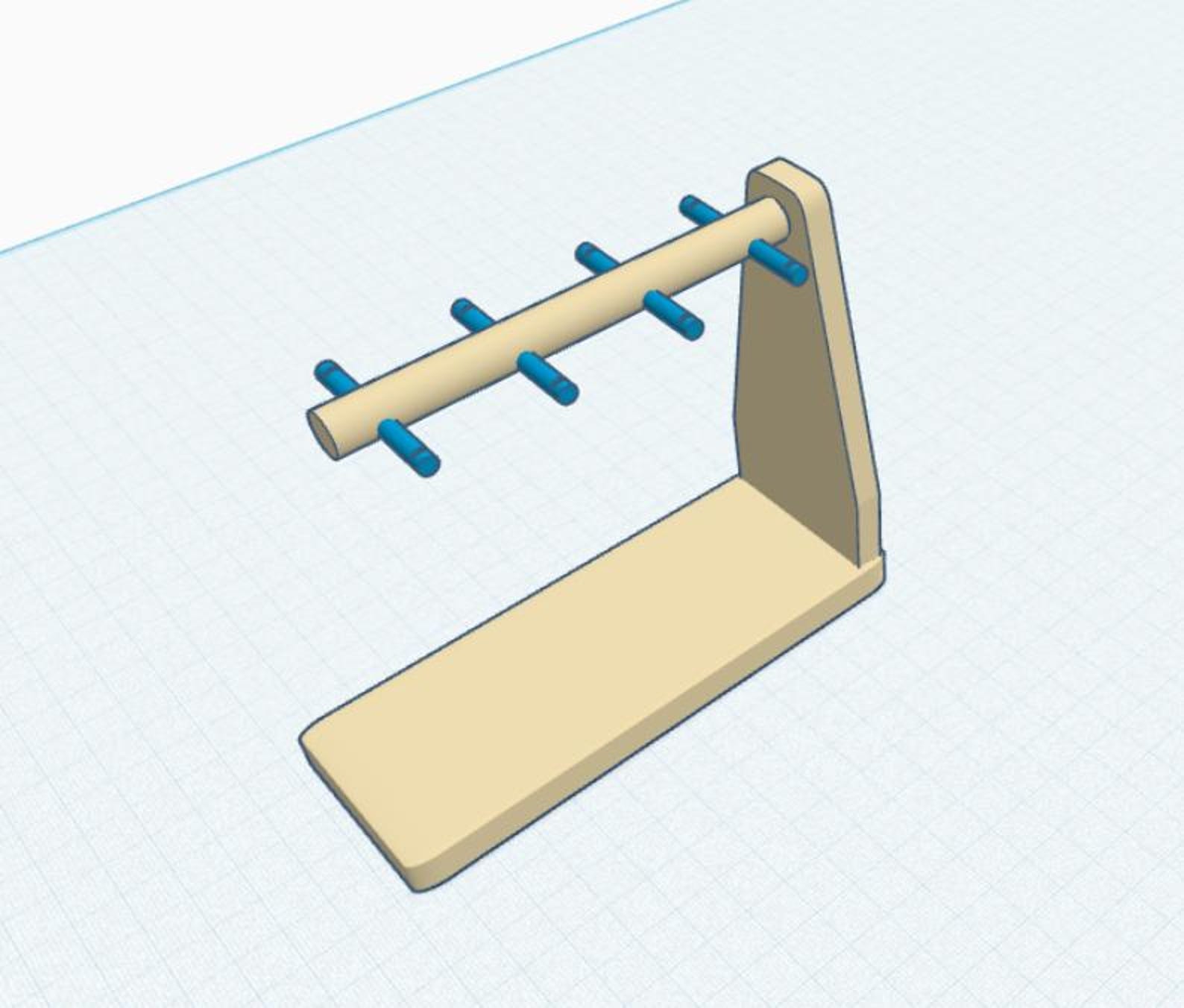 3D Printable Hanging Stand STL File - Multipurpose Display Rack for ...