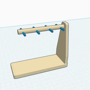 3D Printable Hanging Stand STL File - Multipurpose Display Rack for ...