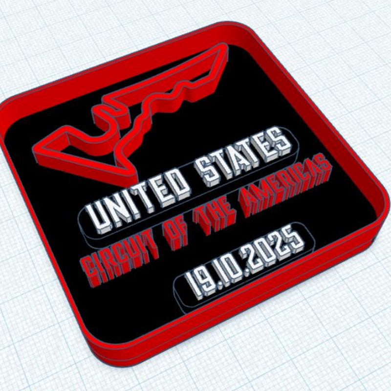 Circuit of the Americas F1 2025 - Etsy