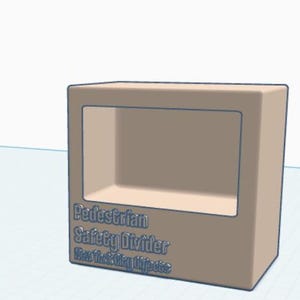 NYC Pedestrian Barrier STL File: Miniature City Diorama (digital ...