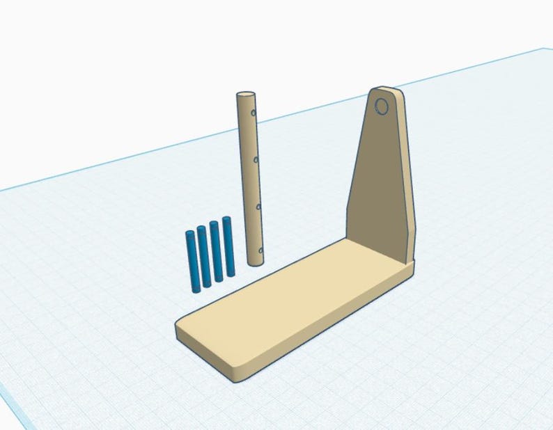 3D Printable Hanging Stand STL File - Multipurpose Display Rack for ...
