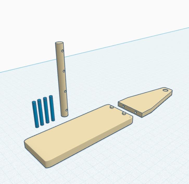 3D Printable Hanging Stand STL File - Multipurpose Display Rack for ...