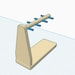 3D Printable Hanging Stand STL File - Multipurpose Display Rack for ...