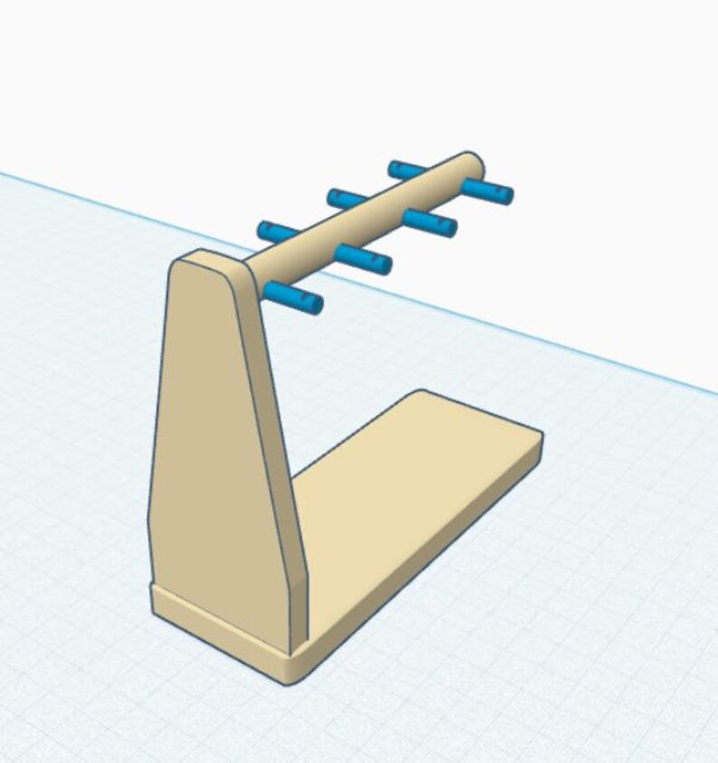 3D Printable Hanging Stand STL File - Multipurpose Display Rack for ...