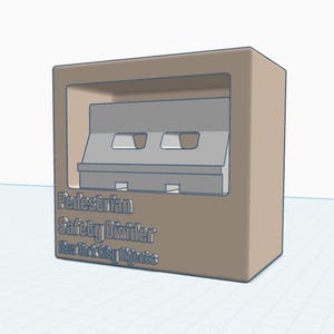 NYC Pedestrian Barrier STL File: Miniature City Diorama (digital ...