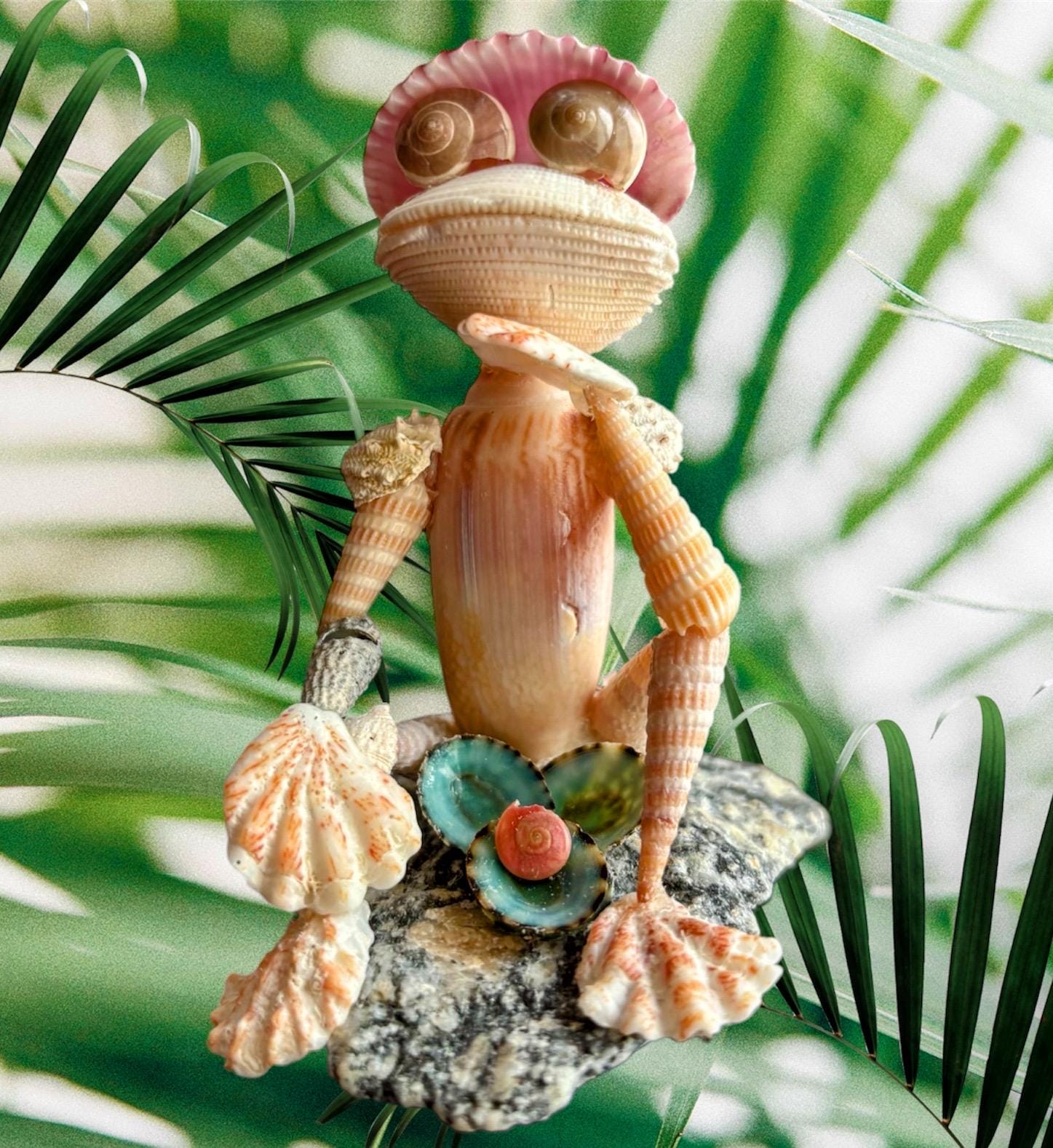 Seashell Frogs, Family, Frog Figurines, Collectibles, Unique Gifts ...