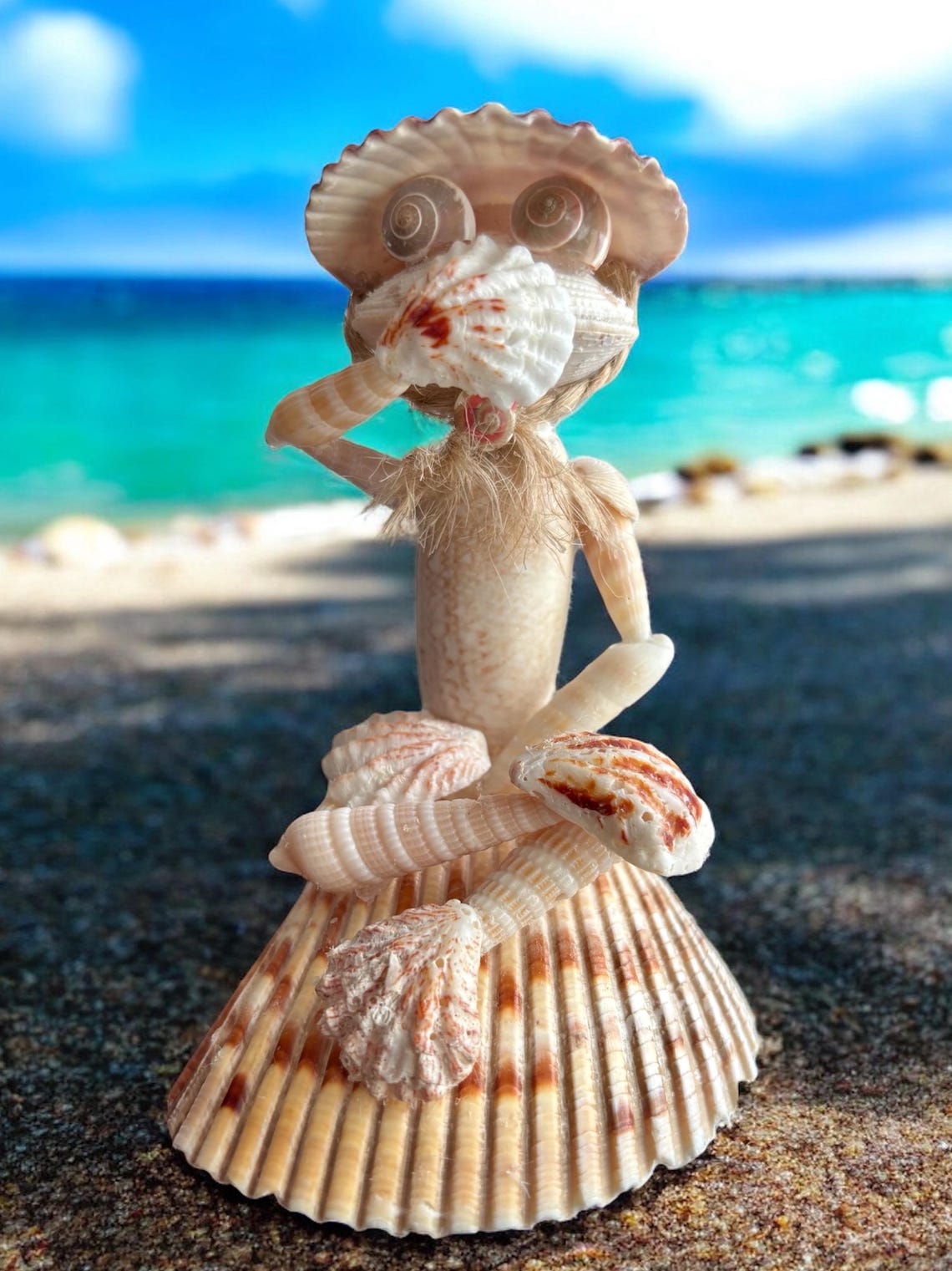 Seashell Frogs, Family, Frog Figurines, Collectibles, Unique Gifts ...