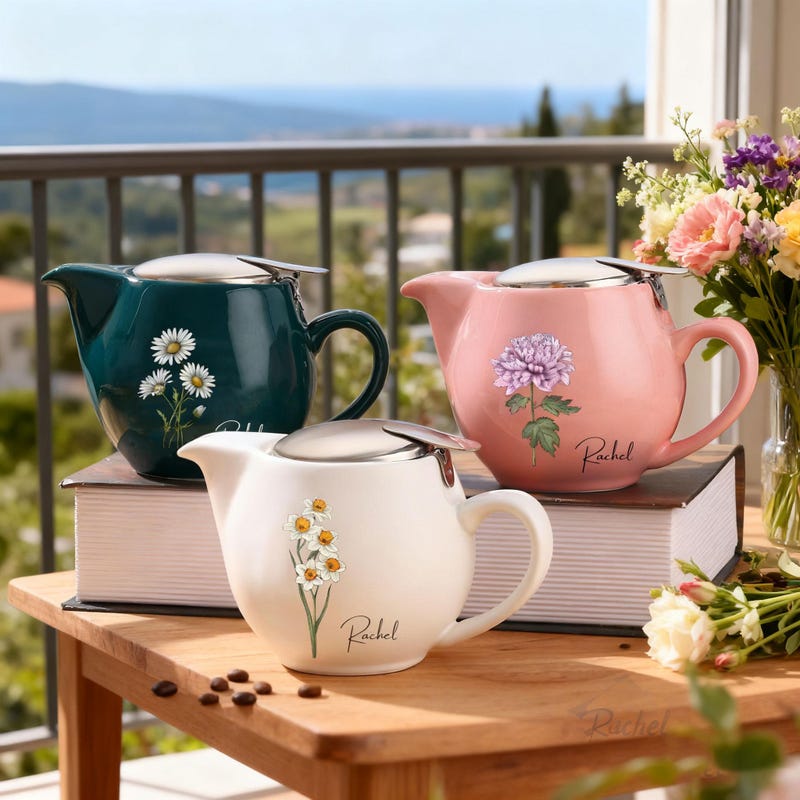 Tea and Tea Cup Set - Etsy