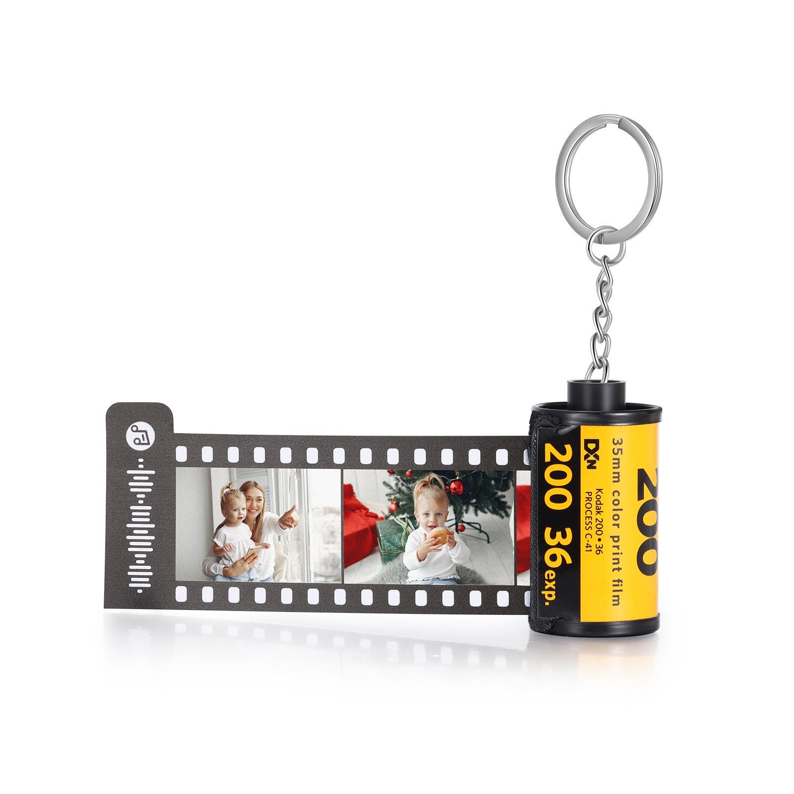 Personalized Photo Film Roll Keychain,camera Roll Keyring,family Photo ...