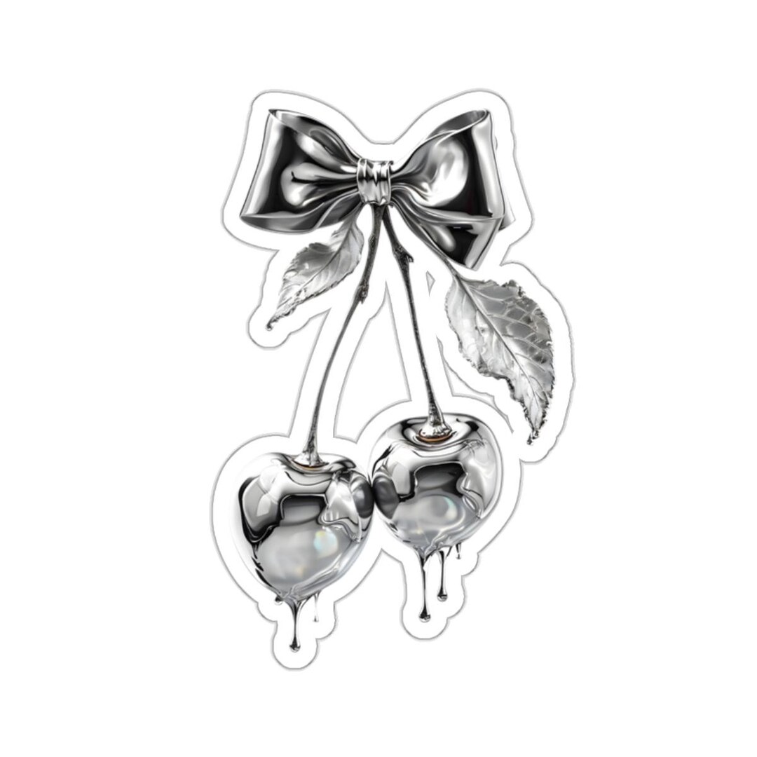 Cybercore Stickers, Vaporwave Aesthetic Y2K Metallic Sticker for Laptop ...