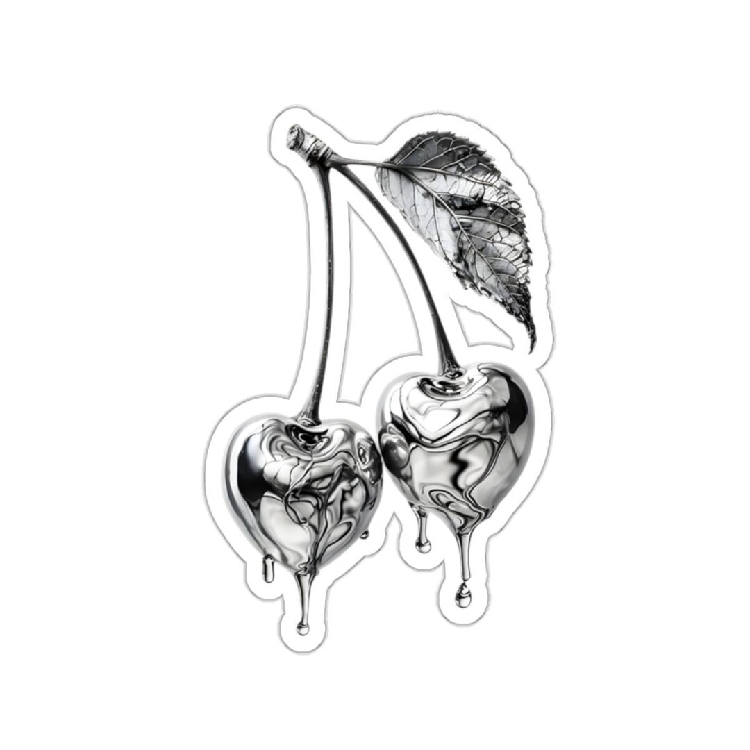 Cybercore Stickers, Vaporwave Aesthetic Y2K Metallic Sticker for Laptop ...