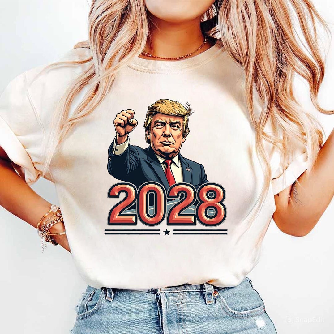 President Trump 2028 PNG Digital Download, Trump 2028 Patriotic PNG ...
